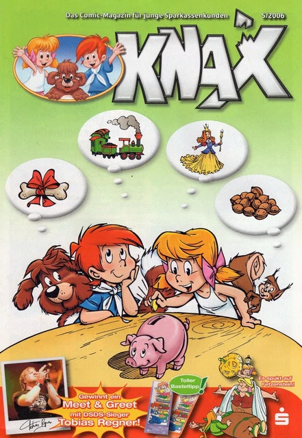 05+06/2006 KNAX COMICS 2x HEFTE Magazin Kinder Sparkasse Werbecomics Sammler EUR 1,99 - PicClick DE