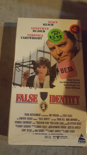FALSE IDENTITY BETA Not VHS RARE OOP HTF $10.00 - PicClick CA