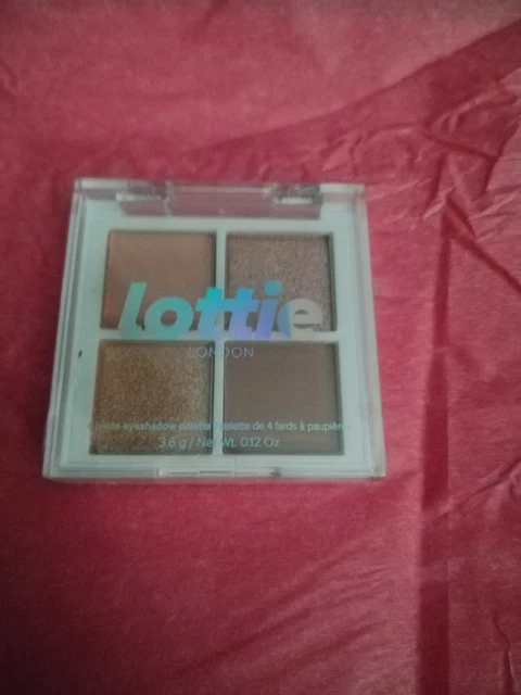LOTTIE LONDON THE Rose Golds 4 Piece Eyeshadow Palette Brand New ...