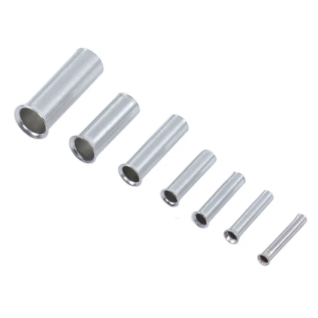 TUBE TYPE NON Insulated Terminal Wire Ferrules Kit Easy To Take Safe ...
