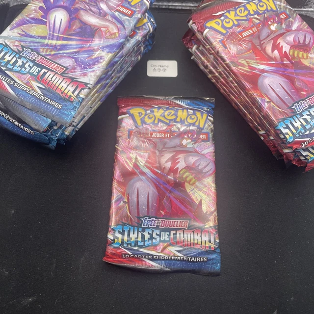 BOOSTER POKÉMON STYLES De Combat EB5 Epée Et Bouclier FR NEUF SCELLÉ ...