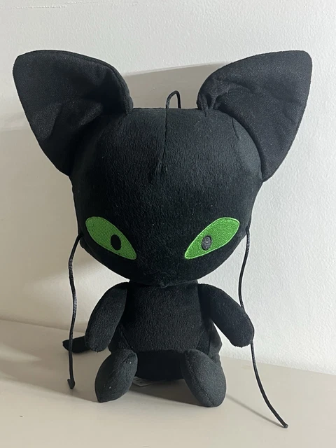 MIRACULOUS LADYBUG CAT Noir Plagg Plush Official Bandai 2015 6” £8.00 ...