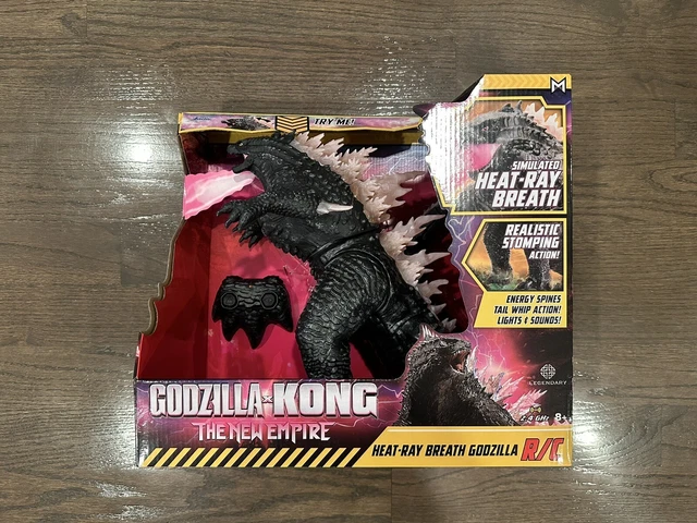 JADA GODZILLA X Kong New Empire Heat Ray Breath Godzilla R/C ...