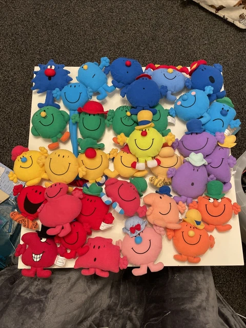 LARGE BUNDLE OF Mr Men 1999 McDonald’s Soft Toys 32 In Total £21.00 ...