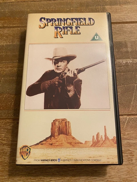 SPRINGFIELD RIFLE VHS Video Warner Home Video Gary Cooper Rare VGC £19. ...