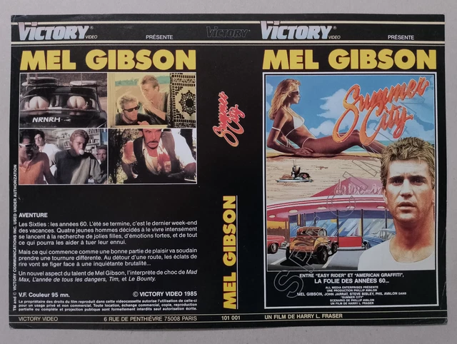 JAQUETTE VHS - Summer City - Vhs Sleeve - Mel Gibson EUR 5,00 - PicClick IT