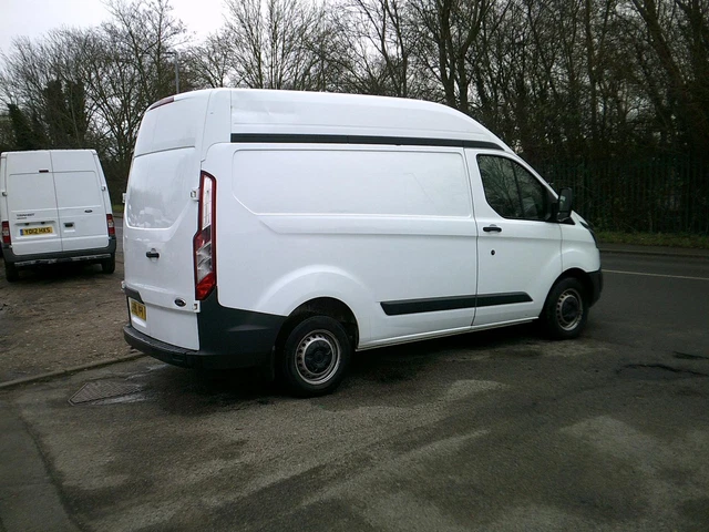 FORD TRANSIT CUSTOM HIGHTOP,2015,15 REG,WHITE,ONLY 116k,YEARS MOT,VERY ...