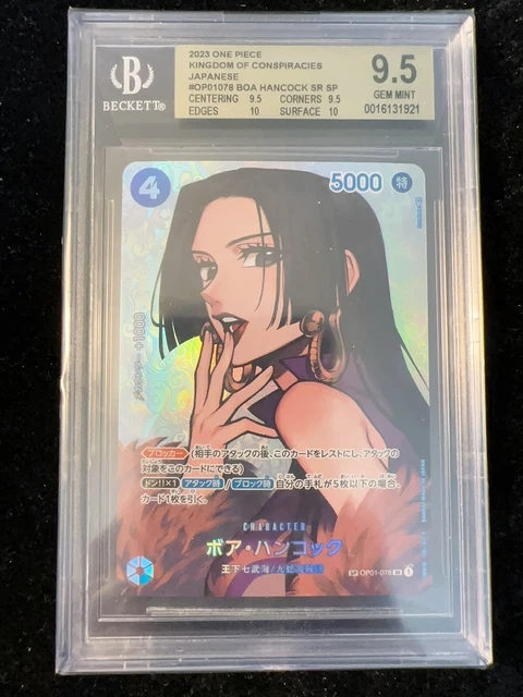 One Piece Tcg Boa Hancock ZU VERKAUFEN! - PicClick DE