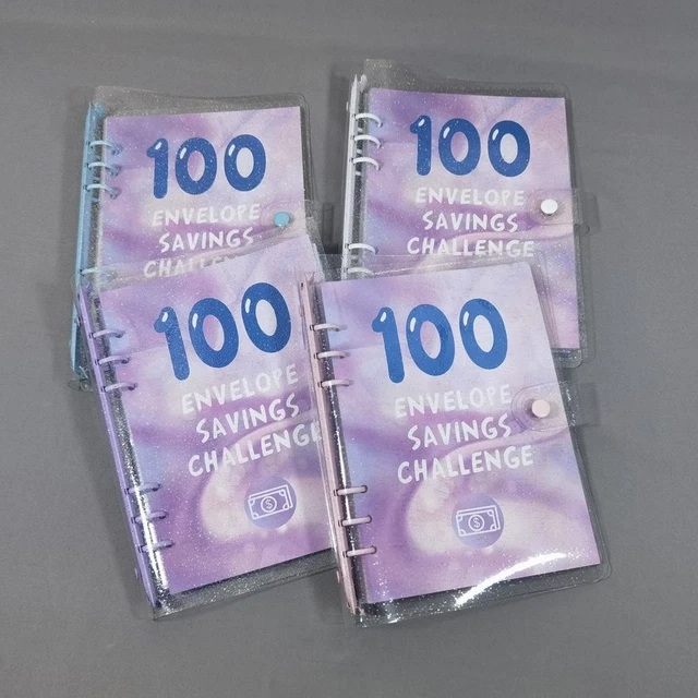 PAPER 100 ENVELOPE Challenge Binder PU Budget Binder Couples EUR 16,99 ...