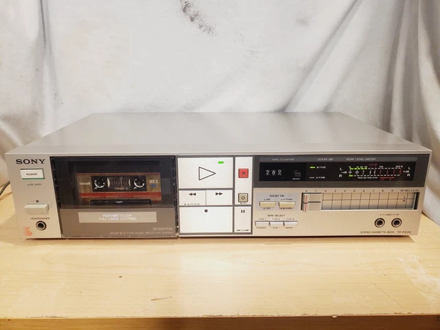 VINTAGE SONY CASSETTE Deck Model TC-FX310 $125.00 - PicClick CA