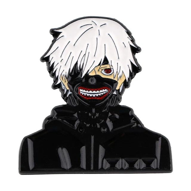TOKYO GHOUL KEN KANEKI Pin's Métal Emaillé Badge Manga Anime Haise ...
