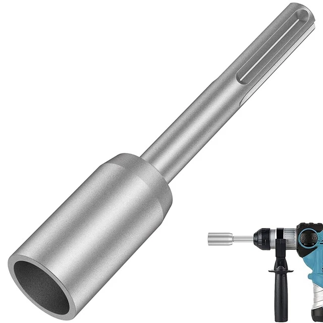 SDS-MAX GROUND ROD Driver, 30mm Heavy Duty Steel Drill Bit Driver ...