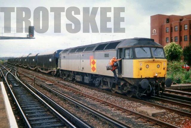 35MM SLIDE BR British Rail Diesel Loco Class 47 47326 1993 Eastleigh Original £4.98 - PicClick UK