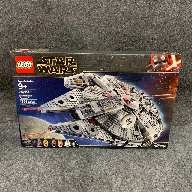 LEGO 75257 STAR Wars Millennium Falcon Ages 9+ Sealed Box Has Wear EUR ...