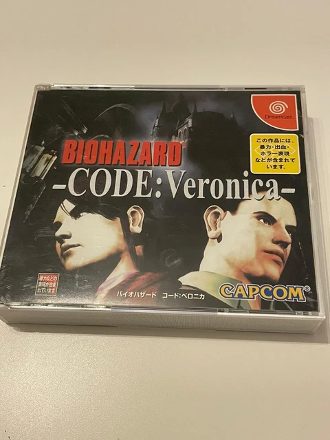 BIOHAZARD CODE: VERONICA Sega Dreamcast Game Capcom NTSC-J Japan EUR 34 ...