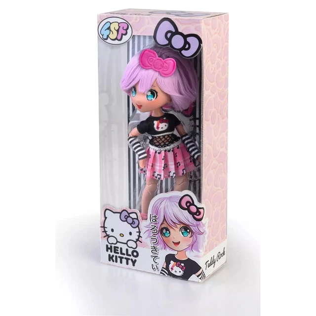 MANGA HELLO KITTY Fioletowa, lalka, 19.5 cm Famosa £29.08 - PicClick UK
