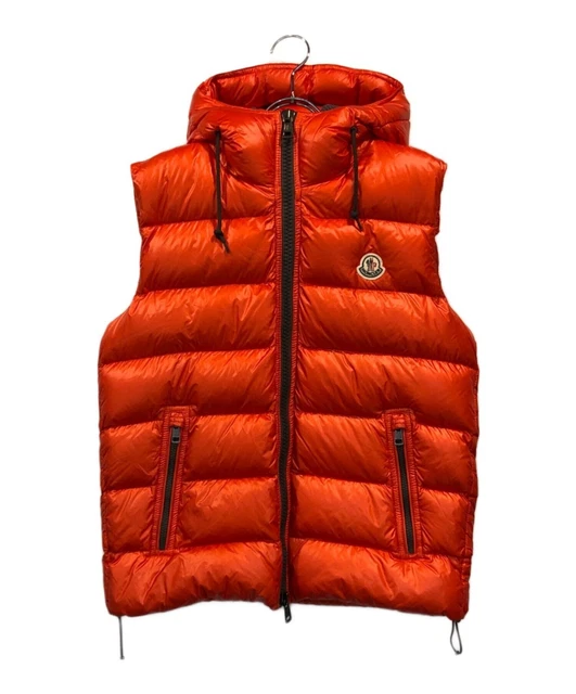 MONCLER BARTHOLOME GILET Puffer Vest Orange Herren M Daunenweste EUR ...