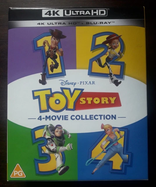 TOY STORY 4-MOVIE Collection 4K UHD Blu-ray Box Set Disney Pixar £42.00 - PicClick UK
