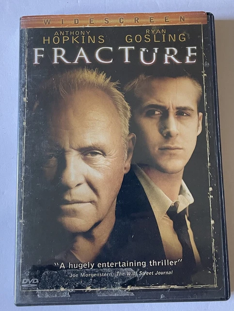 FRACTURE 2007 DVD Anthony Hopkins Ryan Gosling Rosamund Pike Crime ...
