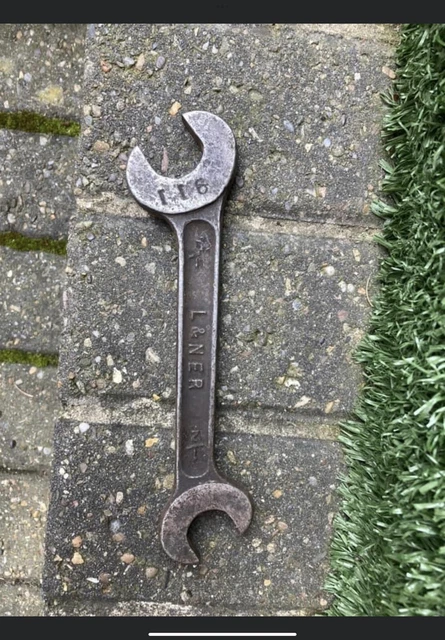 RAILWAY SPANNER LNER Antique Spanner Lner Railway £10.00 - PicClick UK