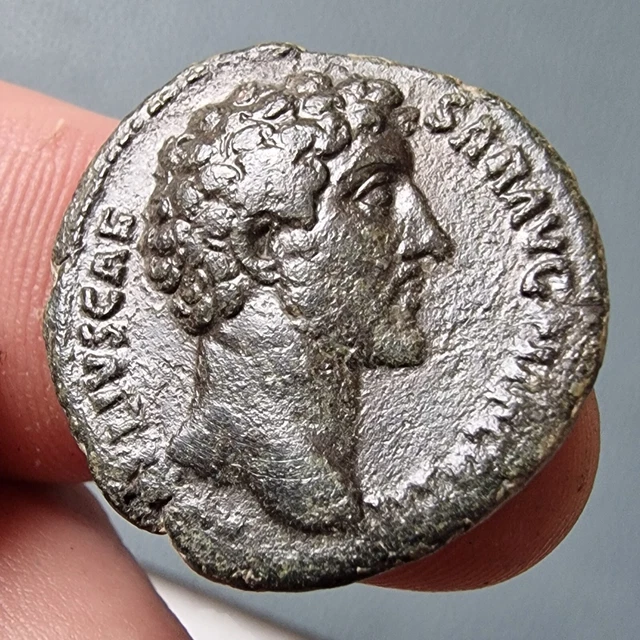 ROMAN COIN, VERY Nice AE-Ace by Marcus Aurelius (E2) £134.47 - PicClick UK