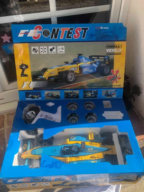 VINTAGE FORMULA F1 Remote Controlled Electric Race Car Contest $53.29 ...