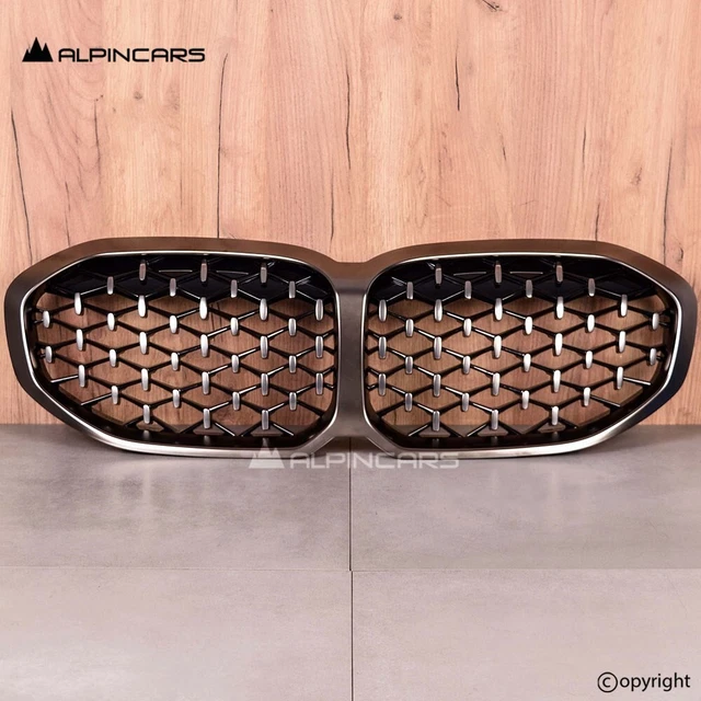 OEM BMW 1ER F40 M Paket Kühlergrill Frontgrill Kidneys CERIUM GREY (145 ...