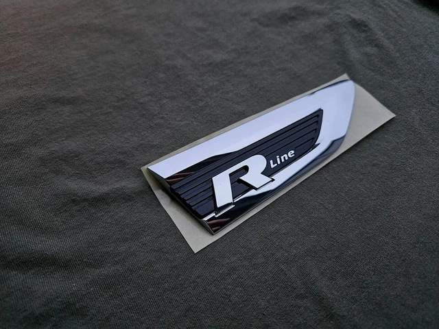 ORIGINAL VW TIGUAN R-LINE Emblem Logo Zeichen Schriftzug Seite ...
