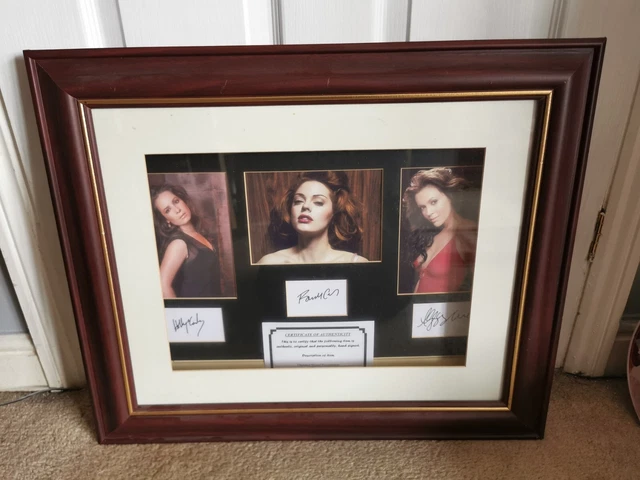 TV WITCH SERIES Charmed Signed Framed Photos Heavy Frame C. O. A ...
