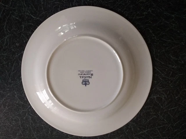 NORFOLK BLUEWARE Chicken Silver Spangled Hamburghs Plate £9.99 ...