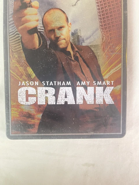 CRANK DVD ACTION Film Movie Jason Statham Amy Smart Special Case ...