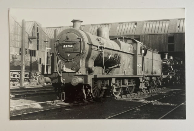 LMS RAILWAY LOCOMOTIVE Photograph - 44240 Wigan Station - E91 £2.99 ...