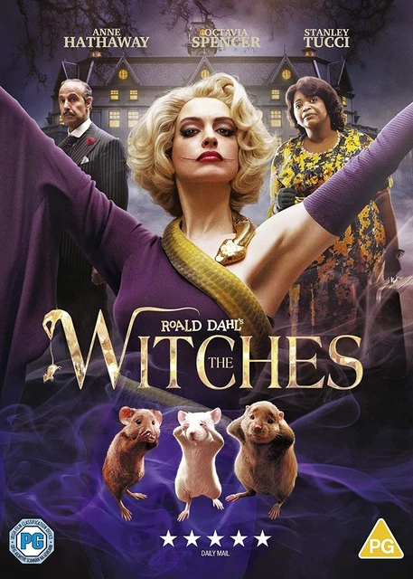 THE WITCHES DVD Remake Based On Roald Dahl's Classic Story PG Cert £3. ...