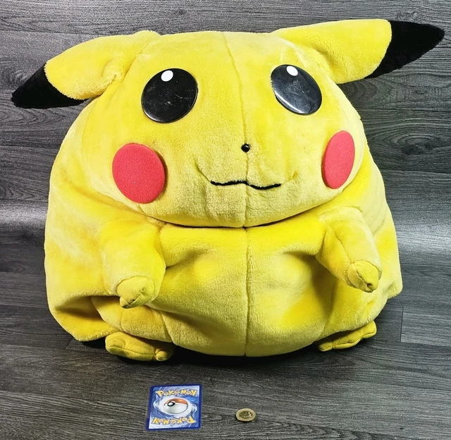 PIKACHU POKEMON OFFICIAL Giant 16 Inch Plush Play by Play Toys 2000 ...