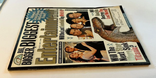 VTG 1990'S ENTERTAINMENT Weekly #429 5-1-1998 Seinfeld, Titanic, Dave ...