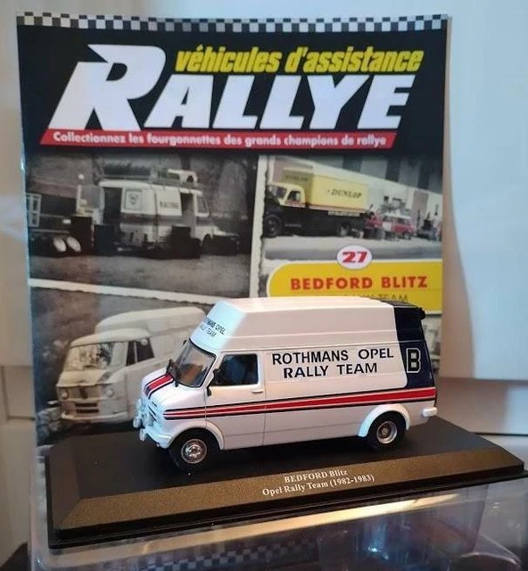 BEDFORD BLITZ ROTHMANS Assistance Opel Team Rallye 1982 Model 1/43 EUR 25,00 - PicClick FR