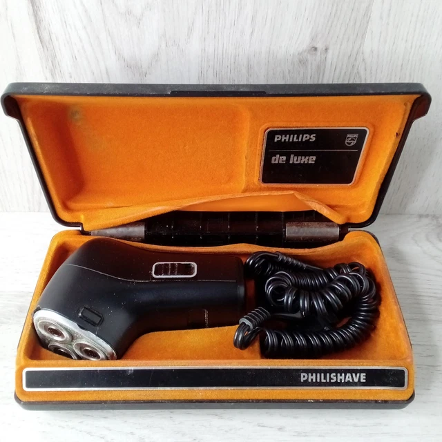PHILIPS PHILISHAVE HP 1132 Rechargeable Vintage Shaver 1970,S Very Rare ...