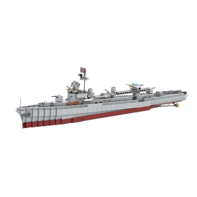 PRINZ EUGEN RC German WW2 Strategic Cruiser Model 4933 teile MOC-119082 ...