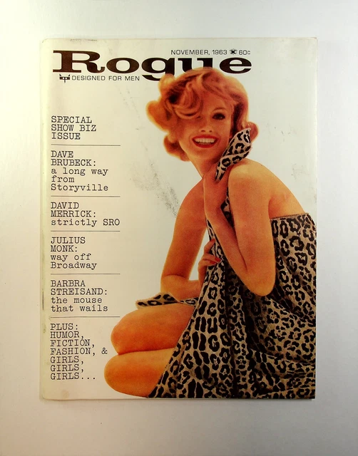 ROGUE FOR MEN/DESIGNED for Men Magazine 1st Series Vol. 8 #11 VG/FN 5.0 ...