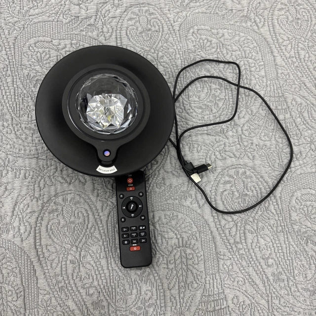 GALAXY PROJECTOR STARRY Night Light LED Color Changing Music Night ...