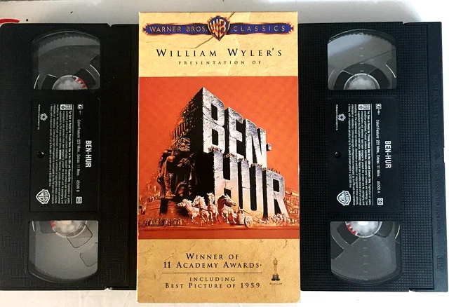 BEN HUR VHS Tape Ships Same Day With Tracking ( 2 VHS Tape Set) £8.14 ...