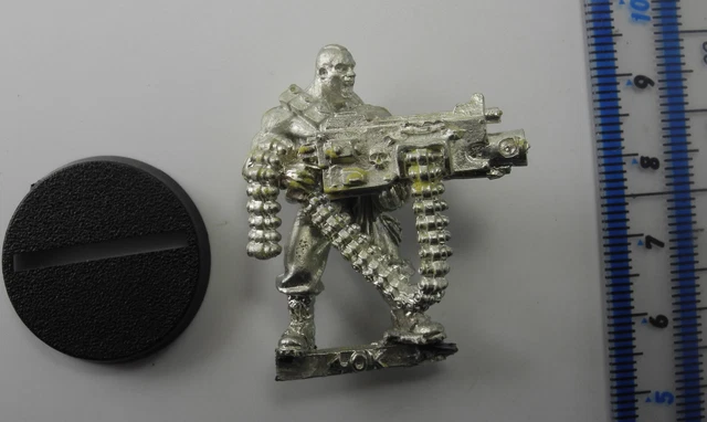 GUNNERY SERGEANT HARKER Metal Catachan Astra Militarum Army 40K 2000s 9 ...