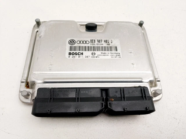 AUDI A4 B6 8E A6 4B Ecu Engine Control Module Unit 2.5 Tdi Diesel ...