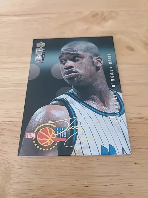 1994-95 UPPER DECK Collector's Choice #205 Shaquille O'Neal Gold ... 1994-95 UPPER DECK Collector's Choice #205 Shaquille O'Neal Gold ...