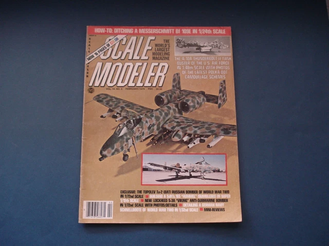 SCALE MODELER VOL.14, No.2 - February 1979 (US Model Aircraft Magazine ...