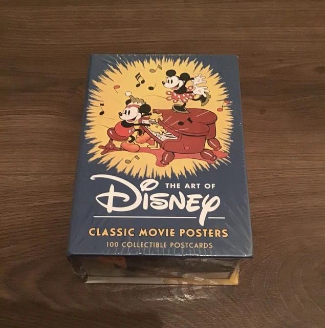 THE ART OF Disney Classic Movie Posters 100 Collectible Postcards £15. ...