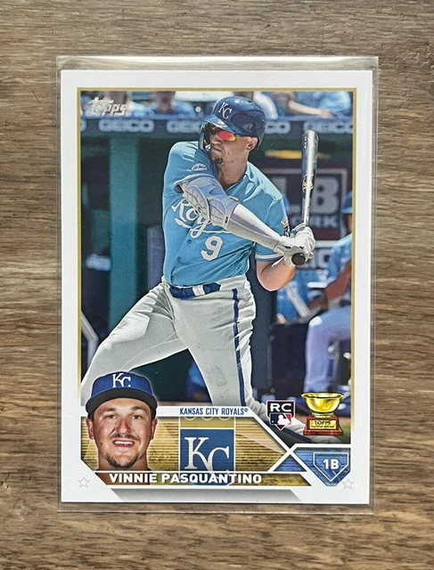 (2) 2023 TOPPS Series 1 Baseball Vinnie Pasquantino RC #302 recrue KC ...