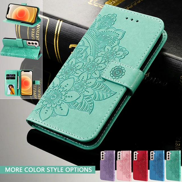 FOR SAMSUNG S21 S22 S23 S24 Ultra S20 FE A54 A53 Leather Wallet Flip Case Cover $23.09 - PicClick AU