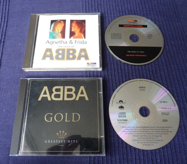2 CDS ABBA& Agnetha Faltskog & Frida BEST OF Greatest Hits Collection ...