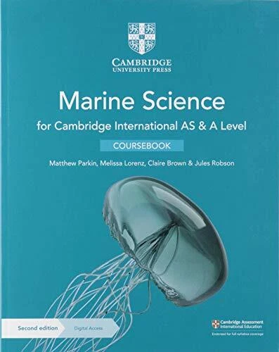 CAMBRIDGE INTERNATIONAL AS & A Level Marine Science Book avec Digital ...